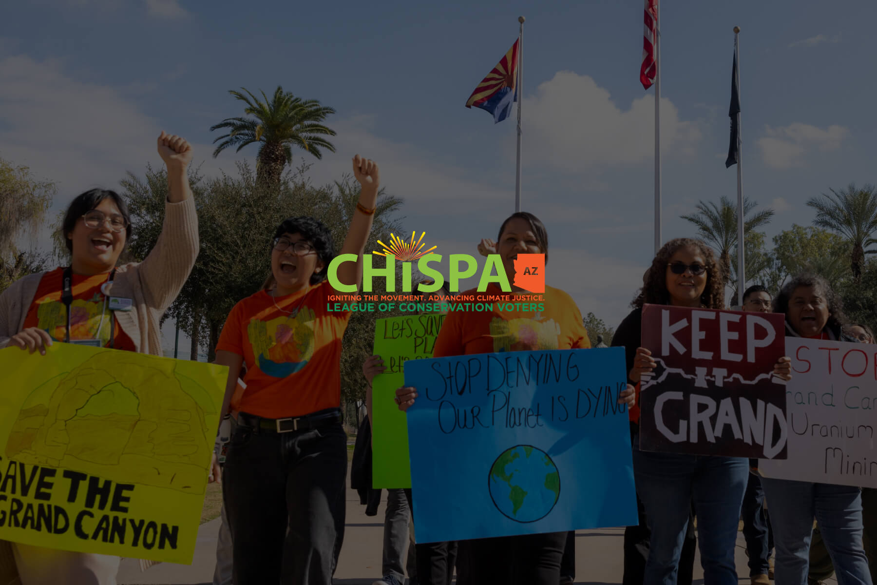 Igniting the Movement. Advancing Climate Justice - Chispa AZ